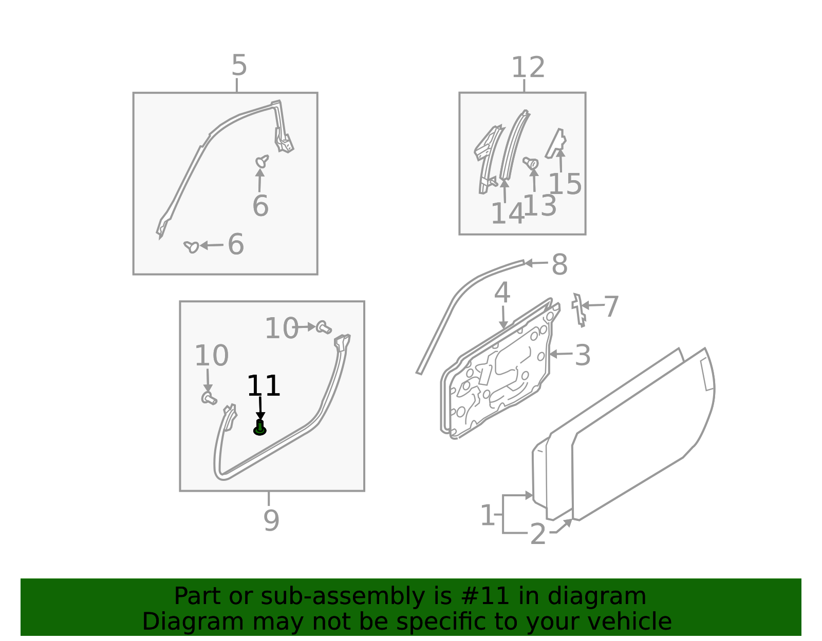 80850-AM800 - Door Seal Retainer Plate Official Nissan Parts Store