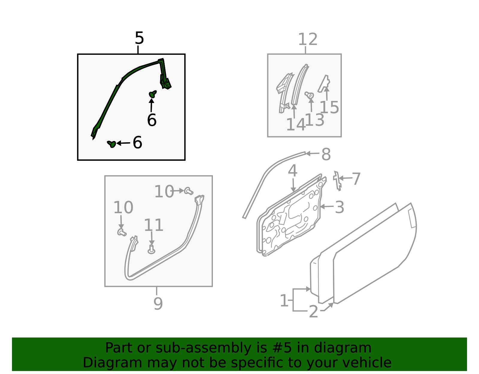 Door Seal – OEM Weatherproofing for a Quieter Ride | AutoNation Parts