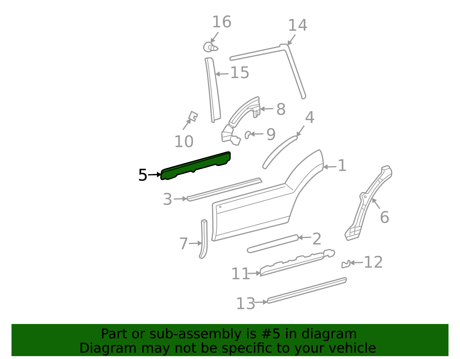 75744-60030 - High-Quality Exterior Molding Clip for 2003-2009 Lexus ...