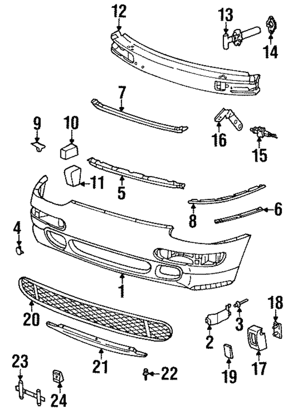 1996-1998 Porsche 911 Spoiler Rivet 999-507-499-40 | Sunset Porsche Parts