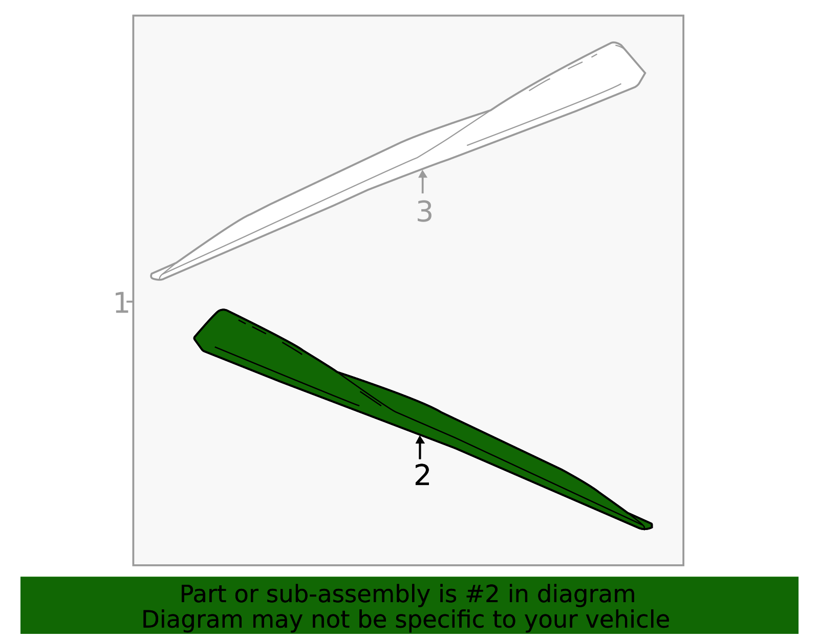 2020-2025 Chevrolet Corvette Rocker Molding 85130369 | GM Parts Center