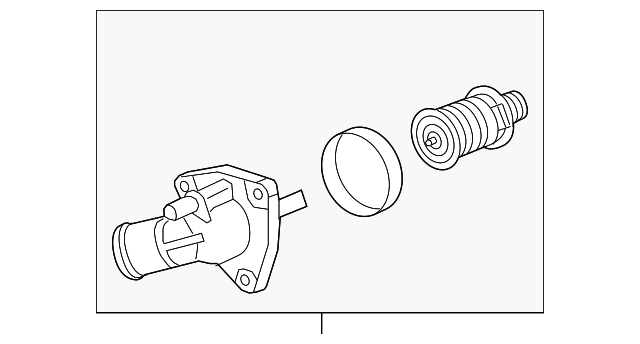 2015-2025 GM Water Outlet 12674634 GM | GMPartsDirect.com