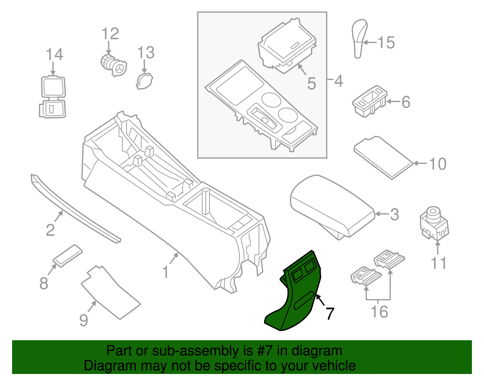 2013-2018 Nissan Altima Rear Panel 96930-3TA0B | Nissan Parts OEM