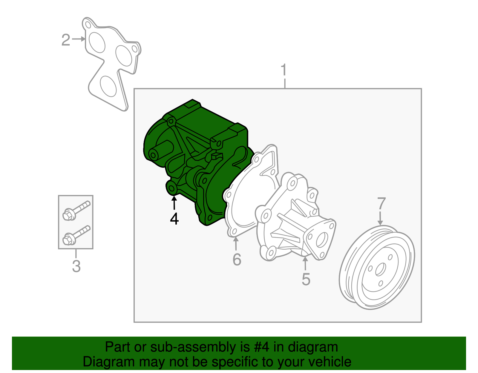 25125-2G200 - Engine Water Pump Housing - 2010-2012 Hyundai | Conicelli ...