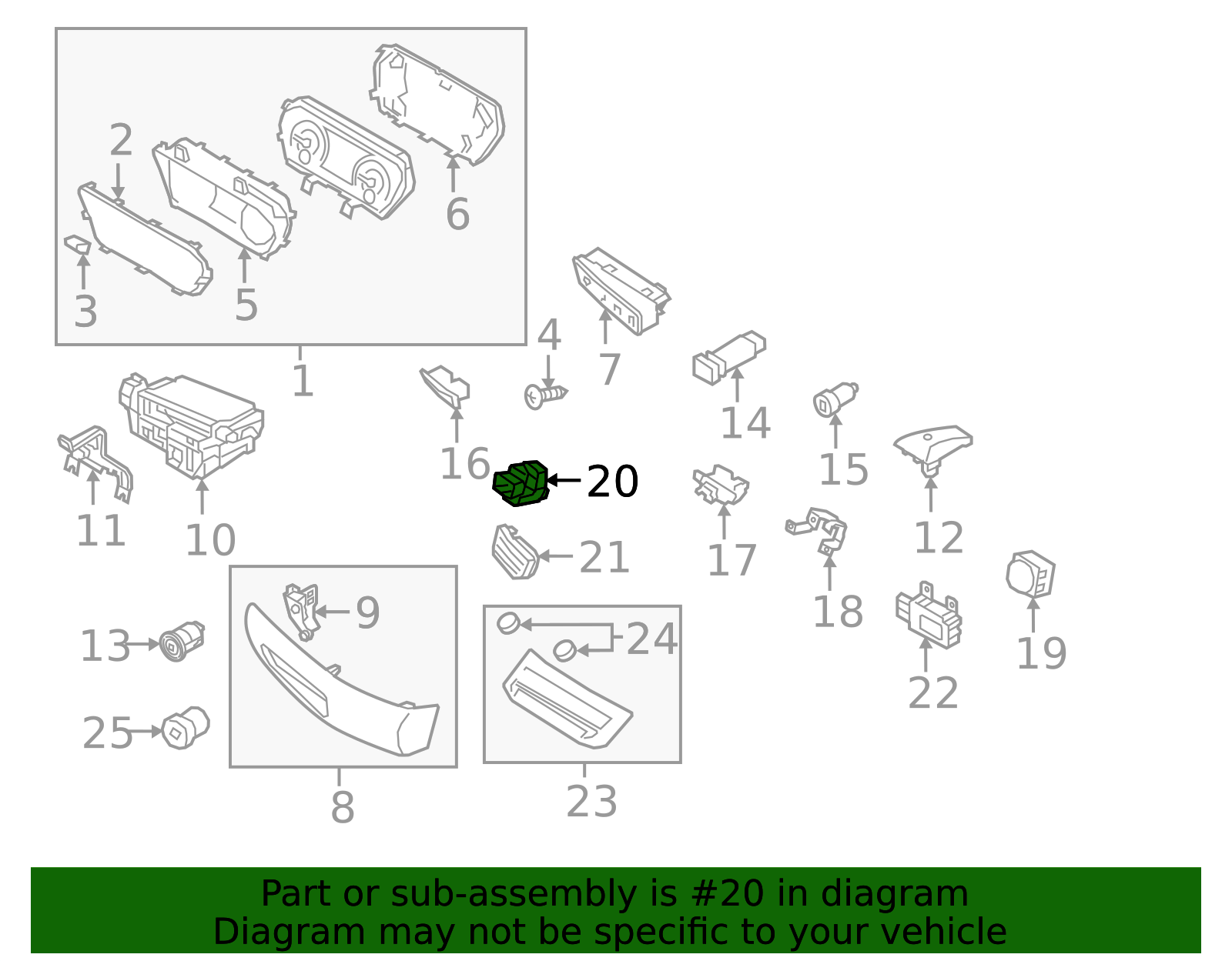97270-D2000 - High-Quality Rain Sensor for AutoNation Parts