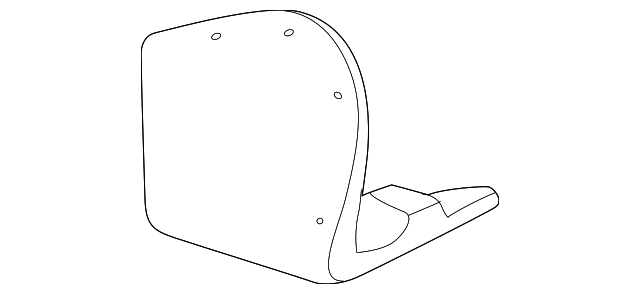 1997-2004 Chevrolet Corvette Passenger Side Wheelhouse Liner 12455608 ...