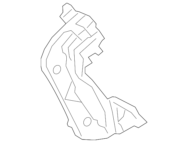 Genuine Toyota Caliper Support part# 47822-06160 for 2018-2025 Toyota ...