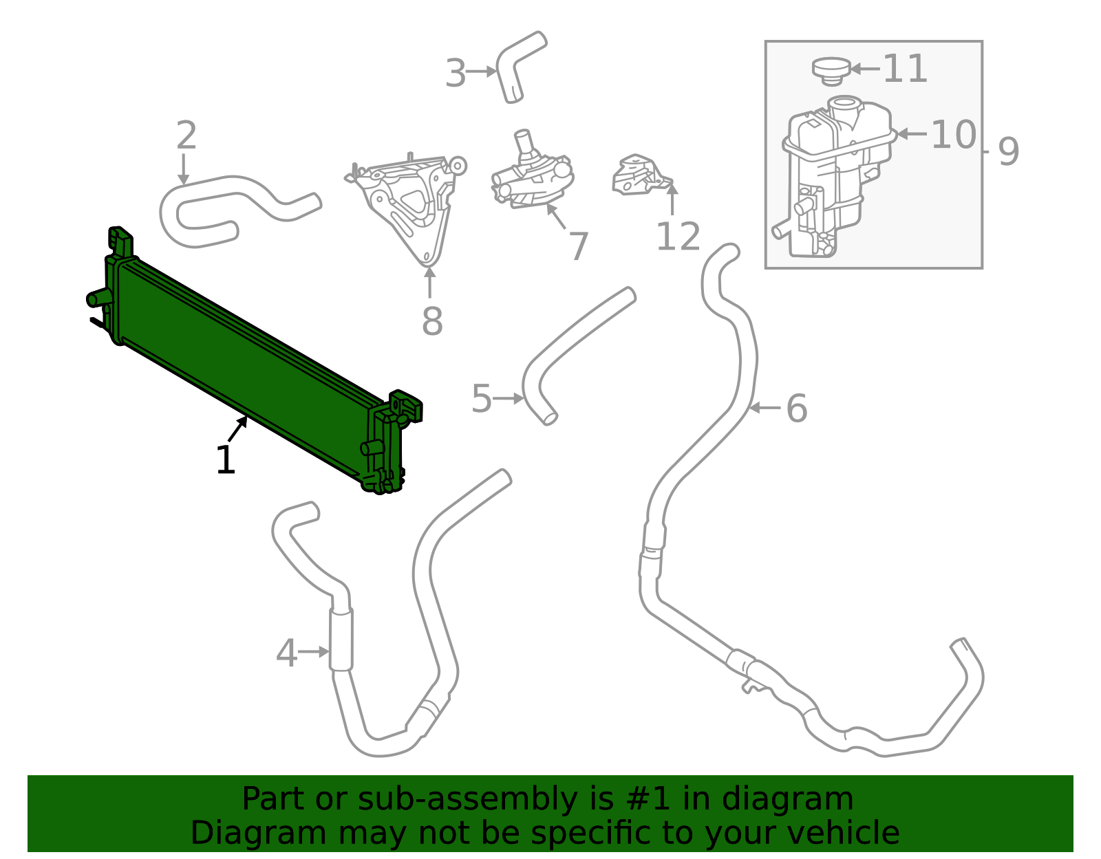 G9010-48100 - Drive Motor Inverter Cooler 2020-2026 Toyota | Toyota San ...