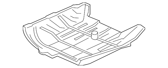 74510-T2A-P00 - 2013-2017 Honda Accord - Cover Assembly R Front Floor ...