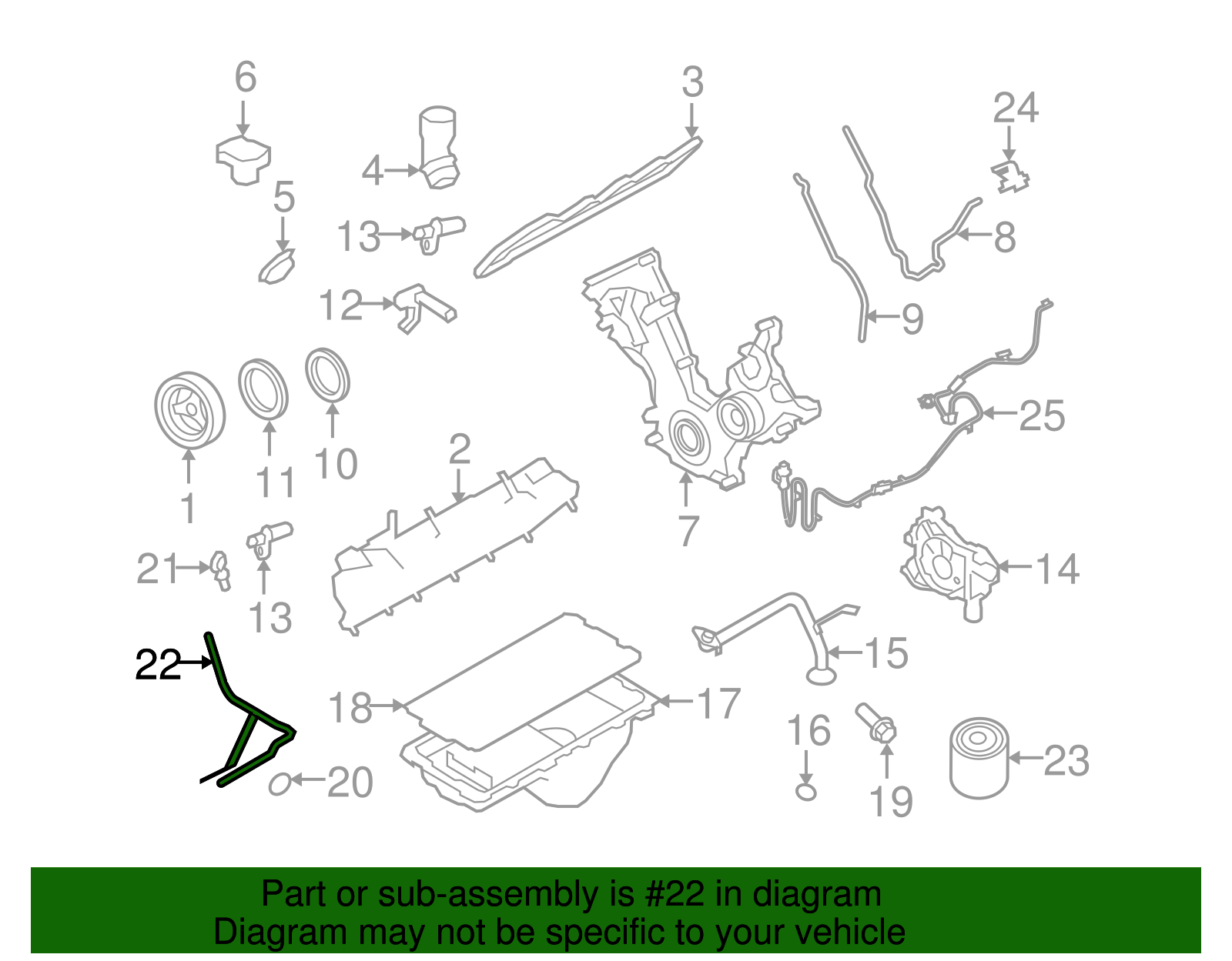 Ford Dealership 2005-2010 Ford Tube Assembly 5C3Z-6754-BA | Ford Parts ...
