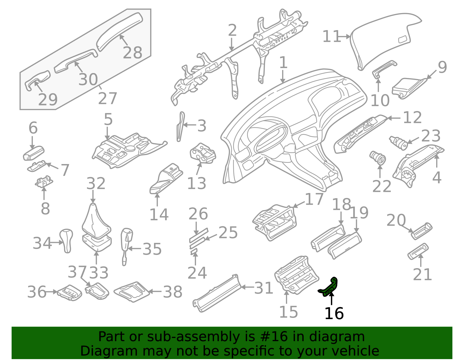 Genuine BMW 51-16-8-196-113 | Center Support Bracket | FREE Shipping on ...