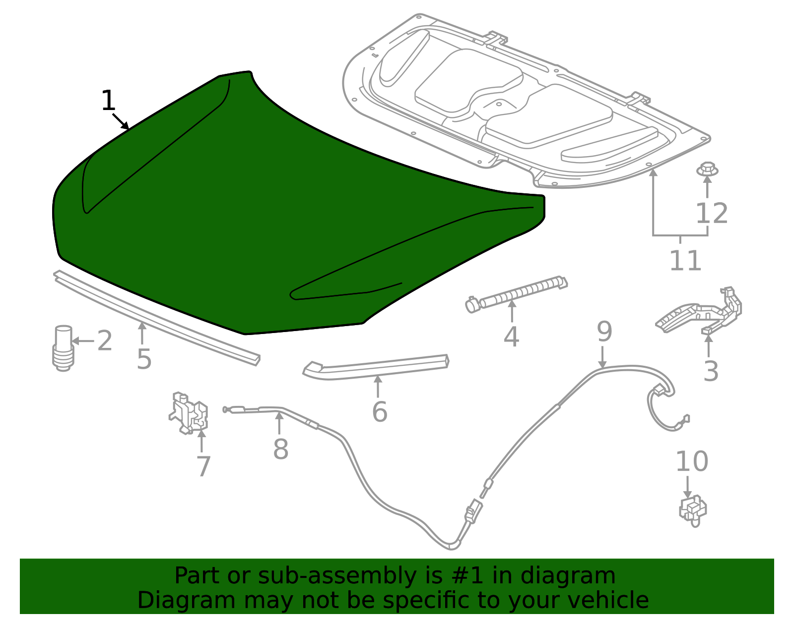 60100-T95-A00ZZ - Hood Panel Honda Parts Online