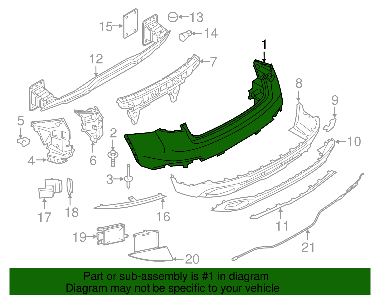 2015-2019 BMW X6 Bumper Cover 51-12-7-413-500 | BMWPartsDirect.com
