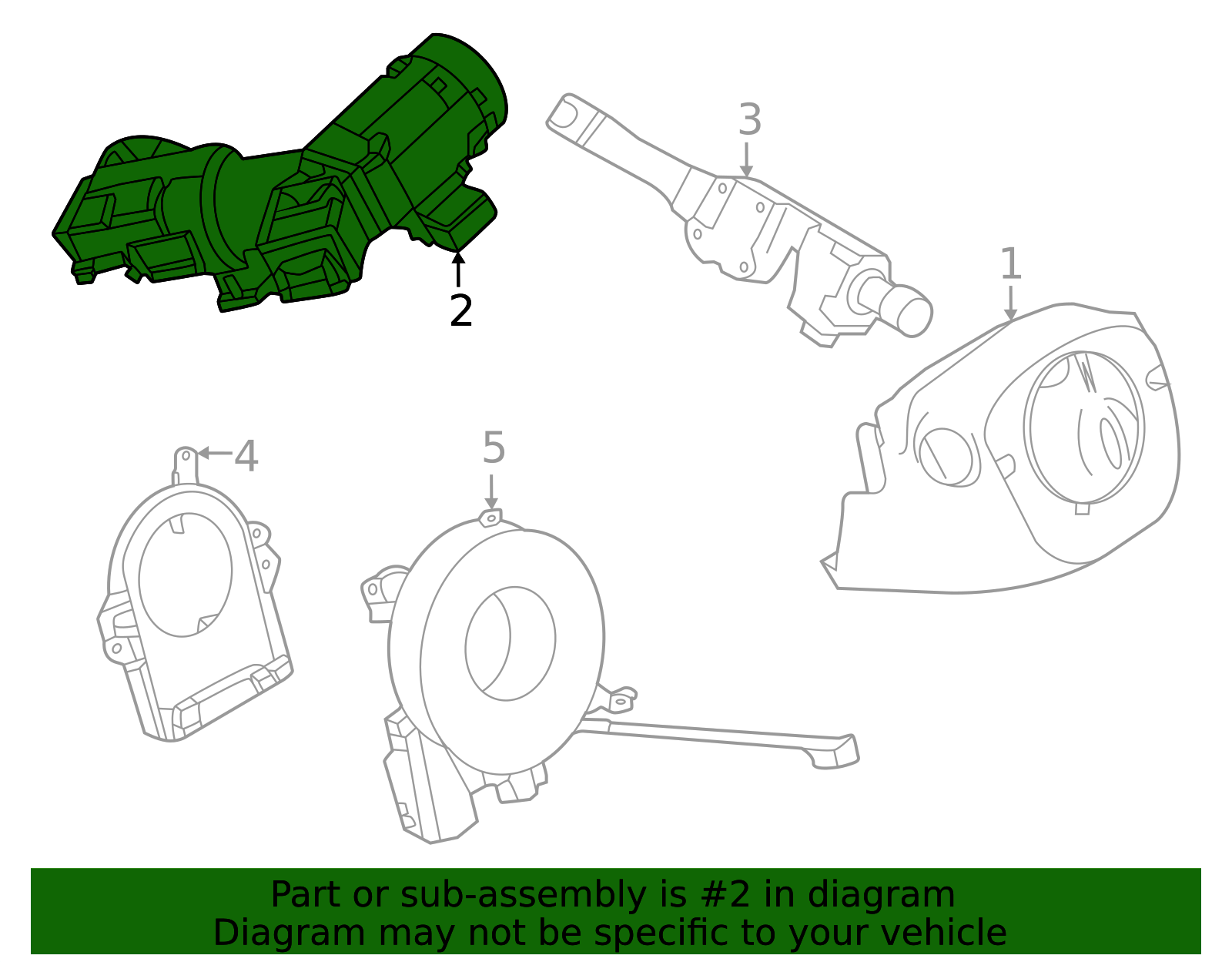2020-2025 Nissan Versa Ignition Lock Cylinder D8700-5RB0A | QuirkParts