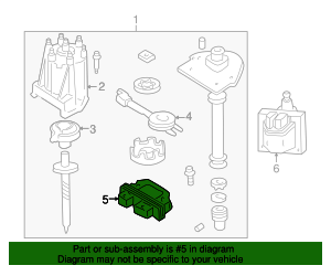 1996-2007 GM (Replaces 19352931) Ignition Control Module without Coil ...