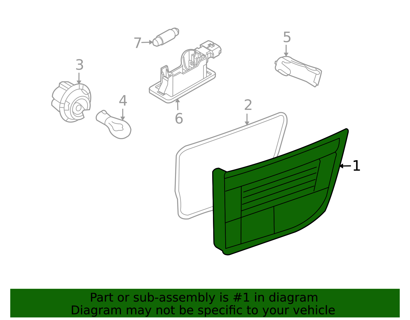 63-21-7-295-339 - Tail Lamp Assembly - 2007-2010 BMW X5 | Buy BMW Parts Now