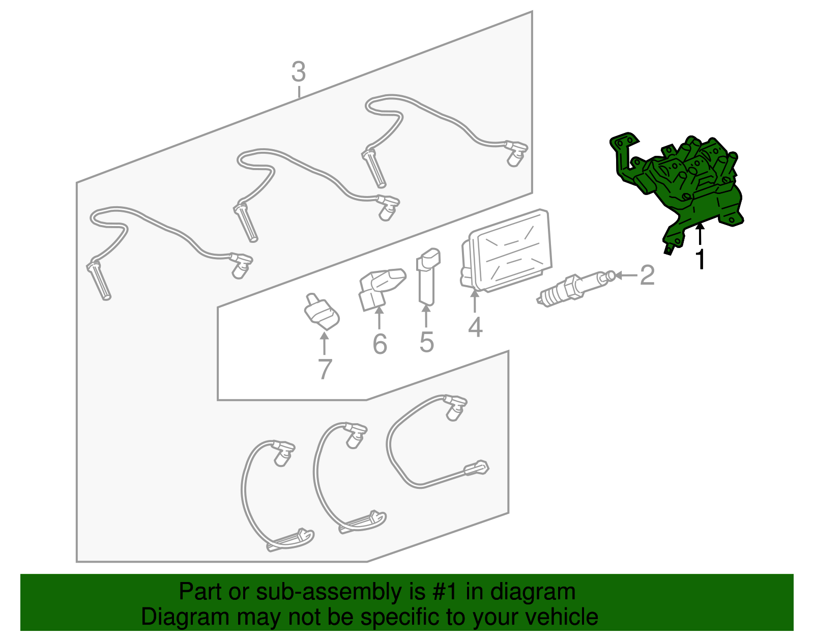 2004-2014 GM (Replaces 12595088) Ignition Coil 19432144 GM ...