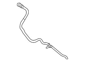 17127508041 - 2003-2008 BMW Vent Hose (17-12-7-508-041) | BMW of South ...