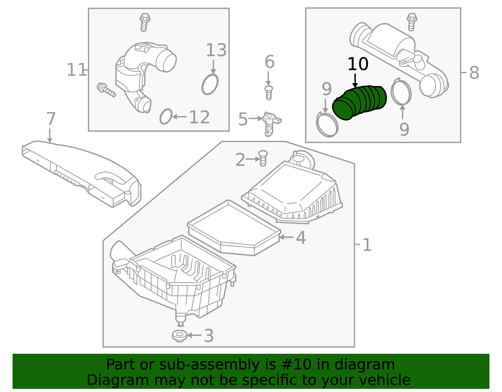 Genuine Air Inlet for 2019-2022 Volvo XC40 | Part# 32224385 | Over 30% ...