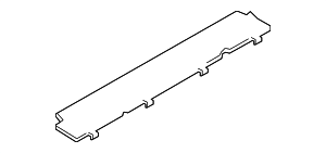 Radiator Air Deflector - OEM Engine Cooling Channel | AutoNation Parts
