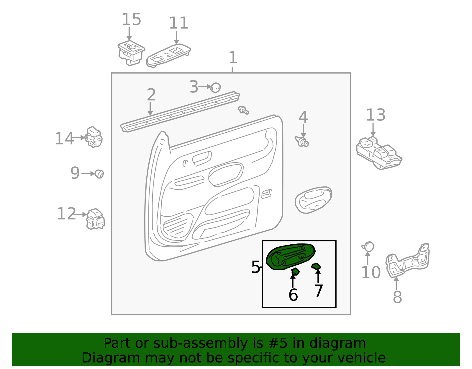 2003-2006 Toyota Tundra Pull Handle 74640-0C010-B2 | MotorMotor