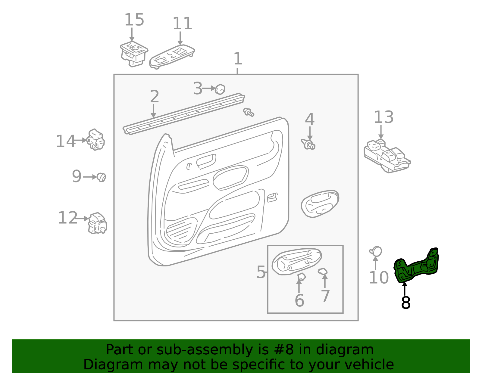 2000-2006 Toyota Tundra Retainer Base 74215-0C020 | MotorMotor