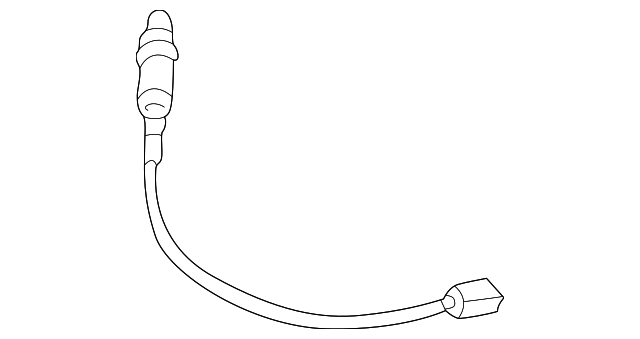 2002-2004 Kia Spectra Oxygen Sensor 0K2NB-18861 | TascaParts.com