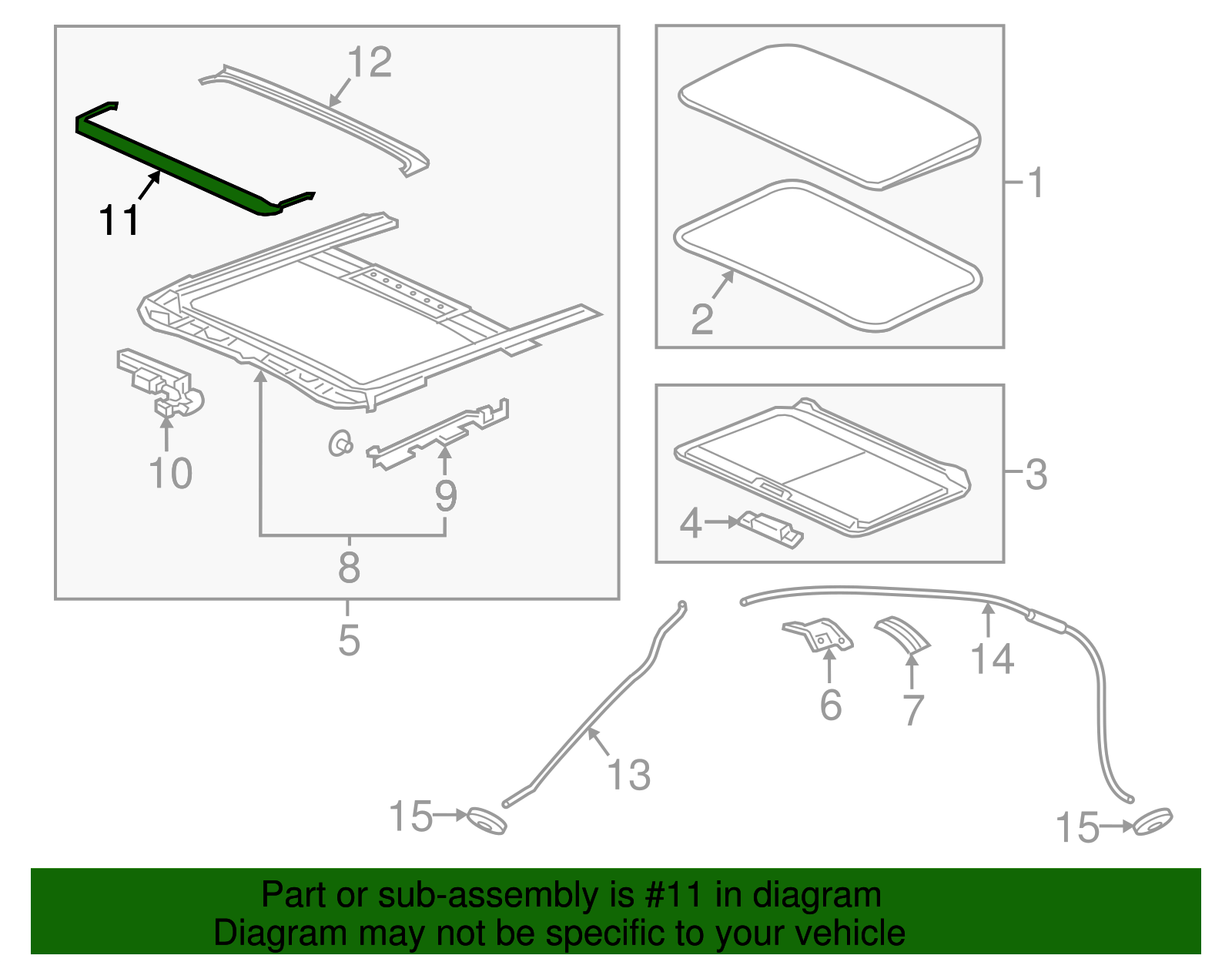2013-2018 Nissan Air Deflector 91280-3TA1C | Bill Kay Nissan Parts