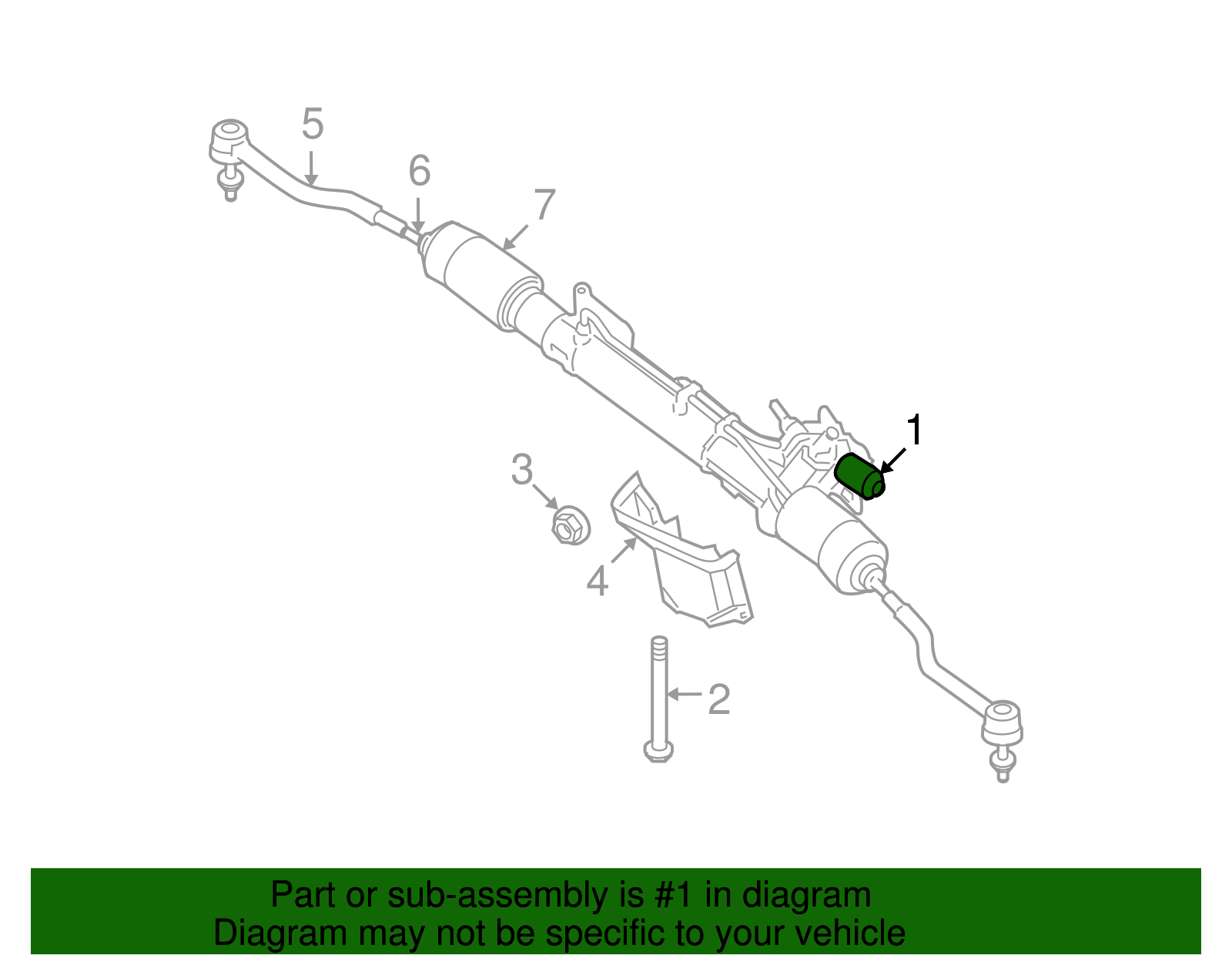 49001-9N00B - Steering Gear - 2009-2014 Nissan Maxima | Nissan OEM ...