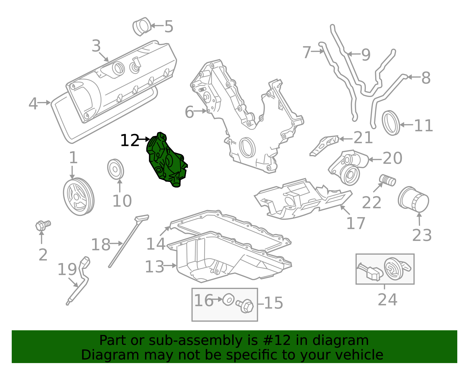 Oil Pump 5L3Z-6600-A | Awesome Parts Ford