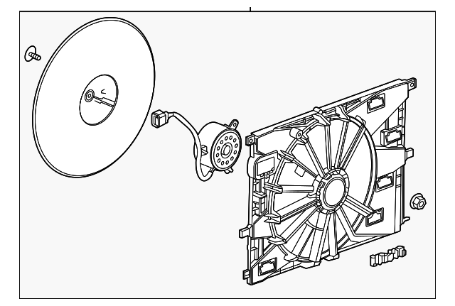 2020-2025 GM Engine Cooling Fan 60002453 | Capital Chevy Parts