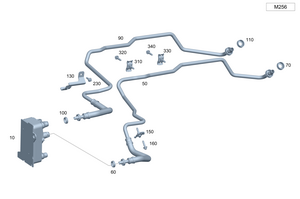 167-500-52-00 - Oil Cooler 2016-2026 Mercedes-Benz | Mercedes-Benz USA ...