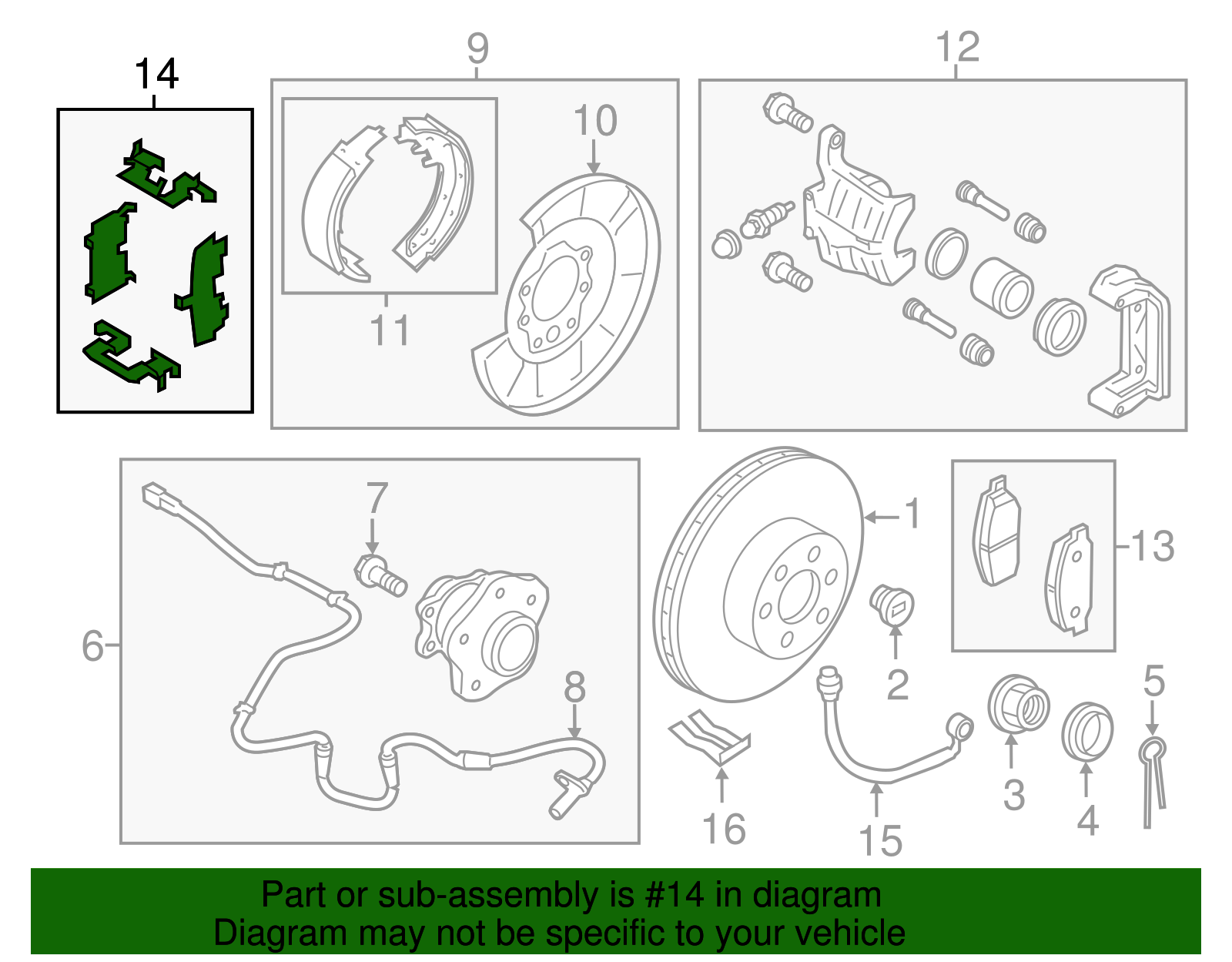 2017-2024 Nissan Armada Hardware Kit D4080-1LB0A | Bill Kay Nissan Parts