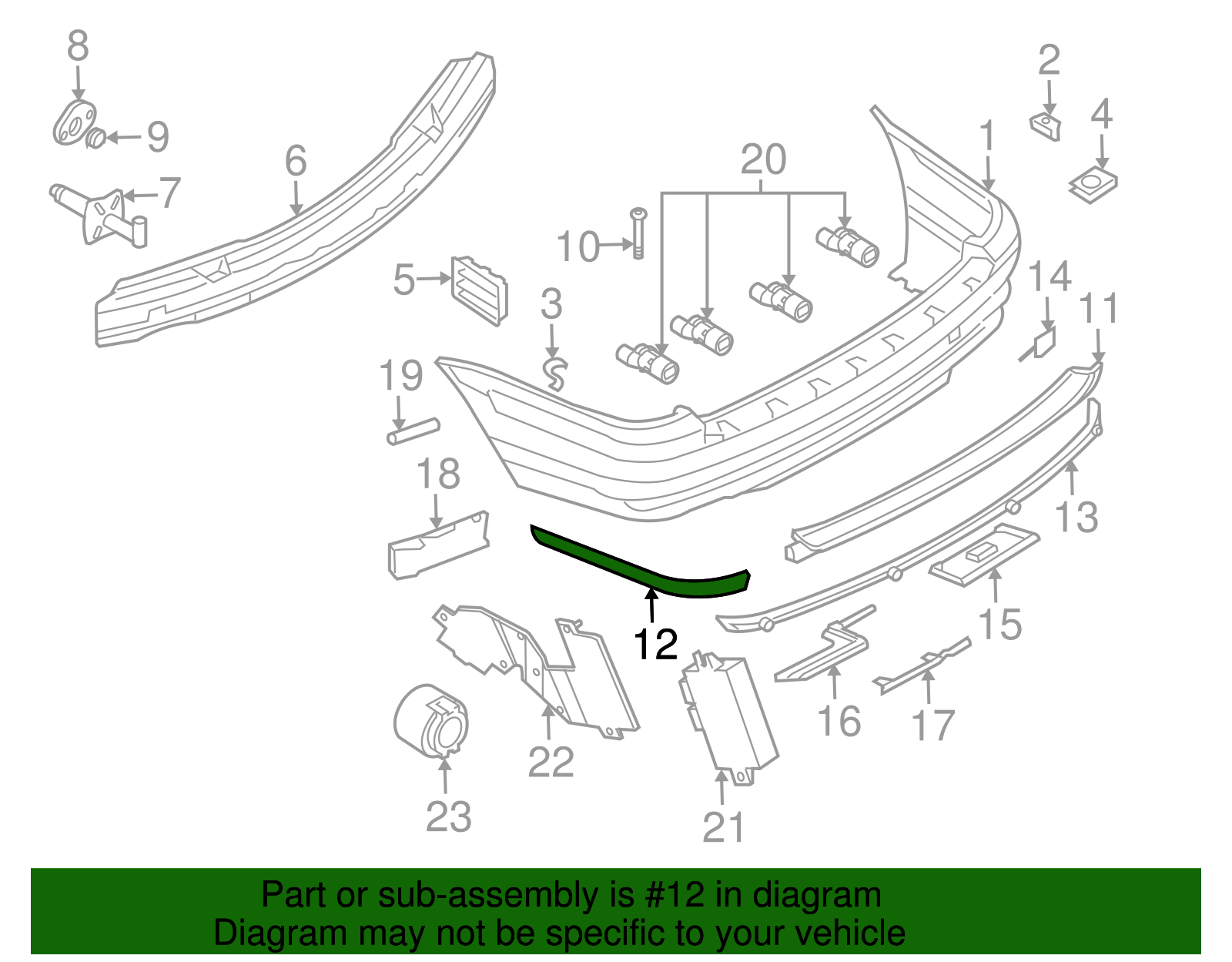 2000-2005 BMW Outer Molding 51-12-8-227-575 | BMW OEM Parts