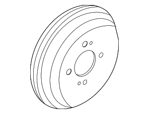2018-2025 Nissan Brake Drum 43206-5RB0B | Bill Kay Nissan Parts
