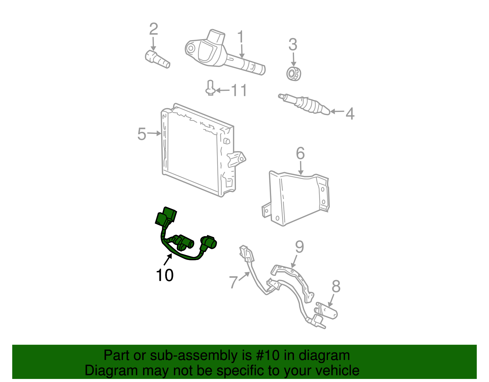 28900-RAY-033 - Sensor Position 2003-2007 Honda | Honda Parts Online