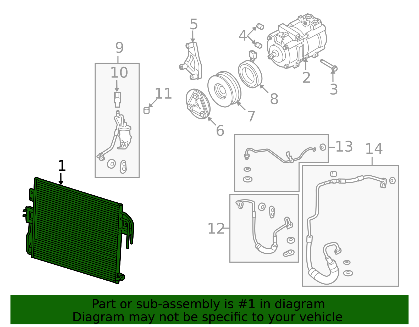 A/C Condenser - OEM Cooling Efficiency for Hot Climates | AutoNation Parts