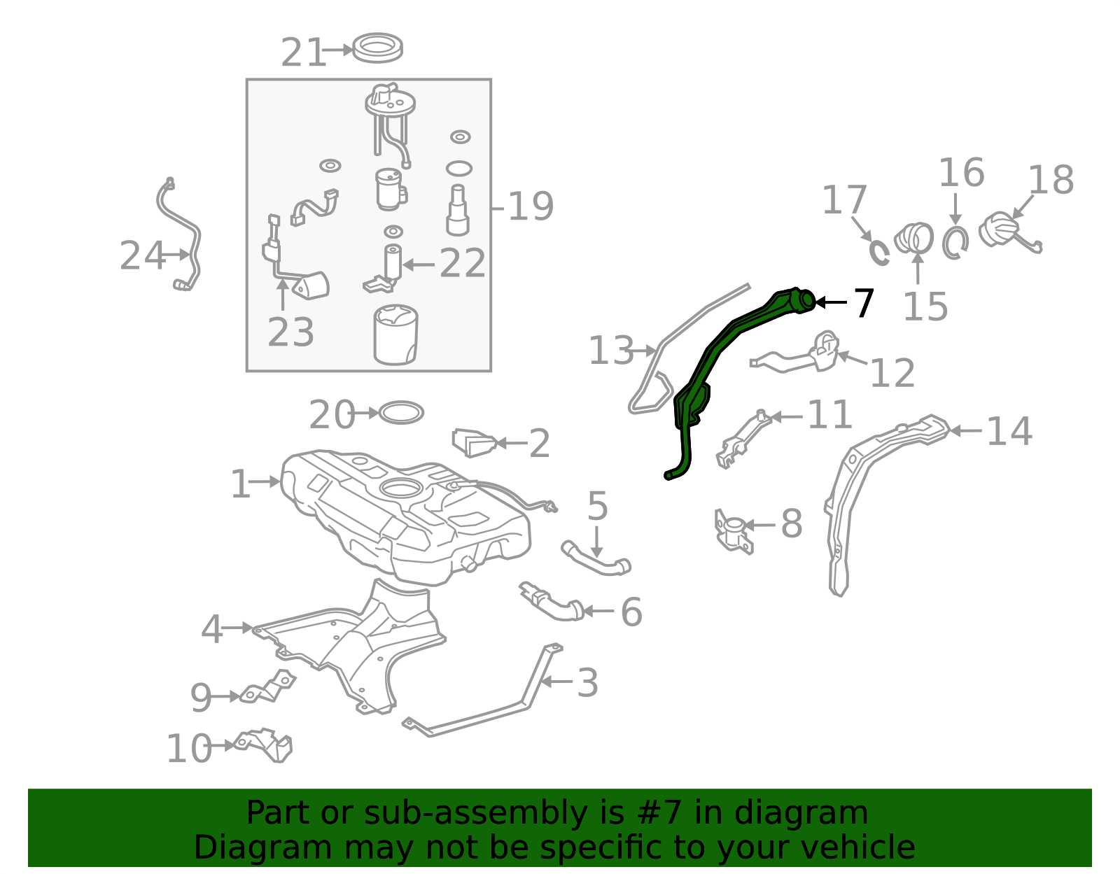 Fuel Filler Neck - OEM Fuel System Tube for Toyota | AutoNation Parts
