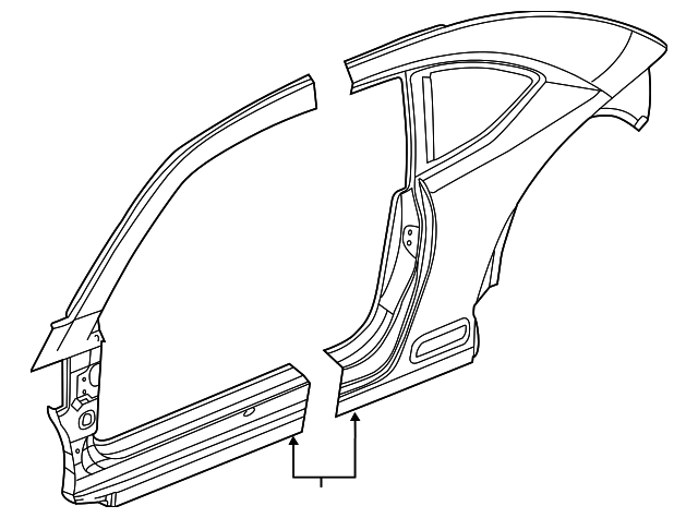 5C5-809-606-A - Uniside Panel 2012-2019 Volkswagen Beetle | Wolfsburg ...