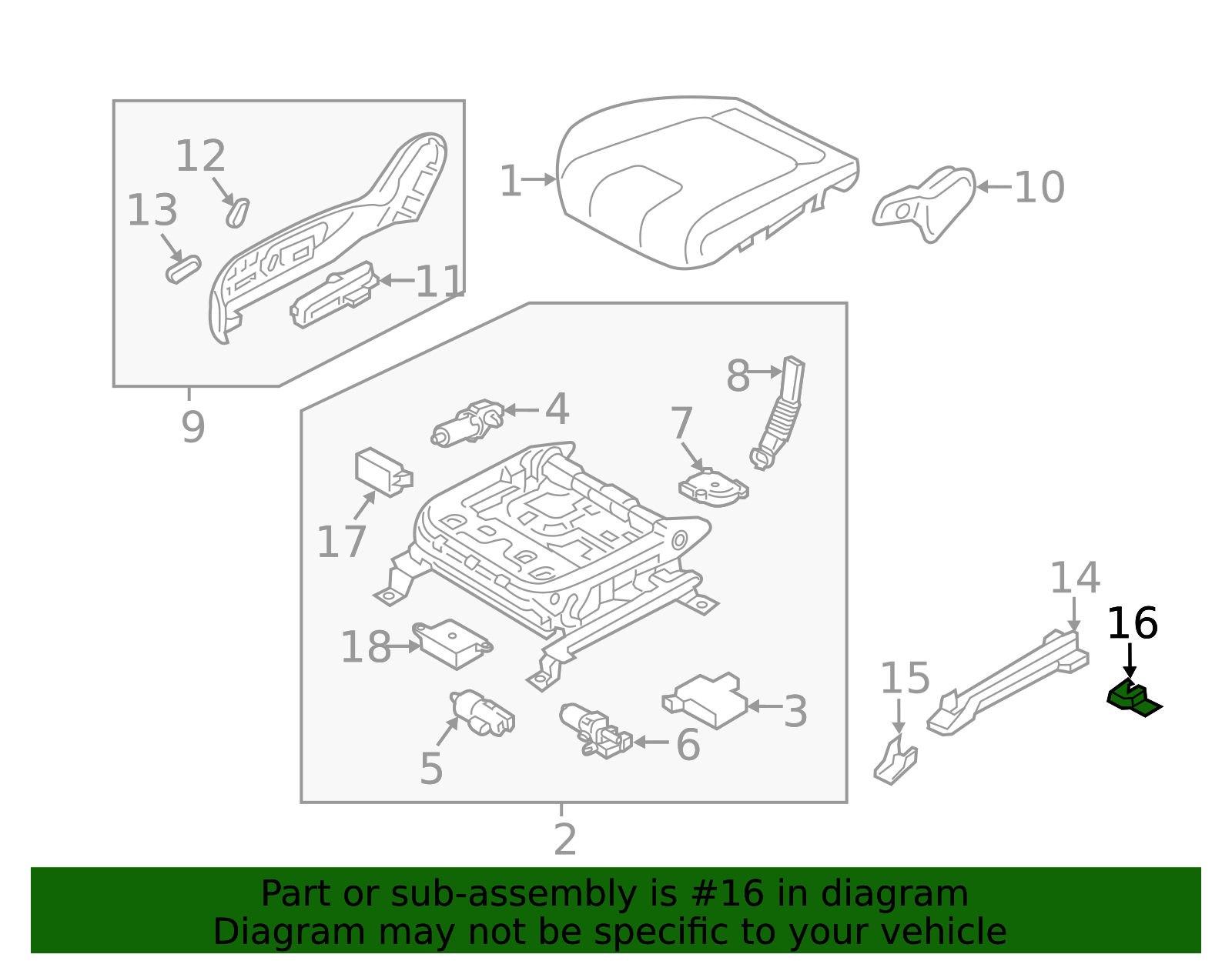 2020-2025 Hyundai Palisade Track End Cover 88594-S8010-NNB | MotorMotor