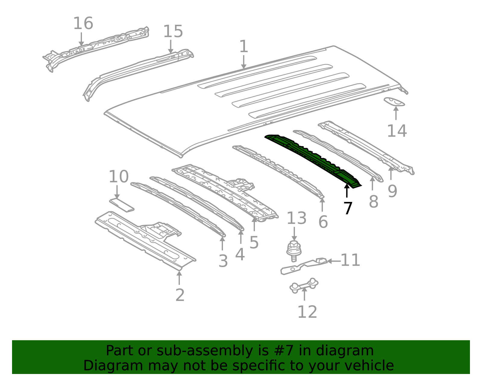 2010-2024 Toyota 4Runner Reinforcement 63106-35010 | MotorMotor