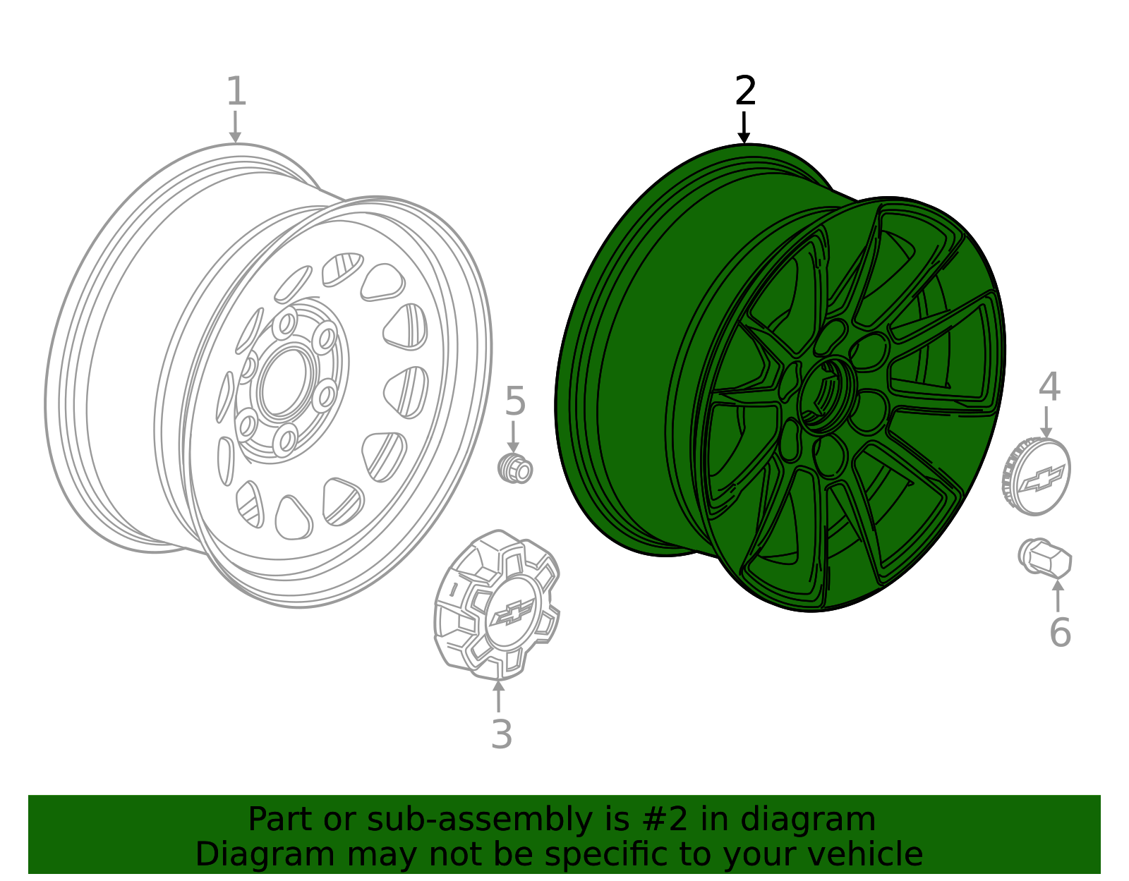 84604778 - Spare Wheel | Partners Chevy