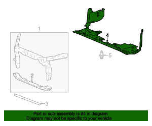 2016-2017 Honda Accord Cover Assy., Engine (lower) 74110-T2F-A01 ...