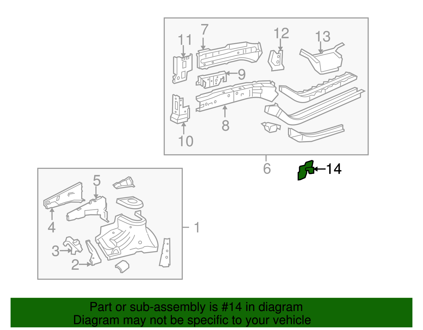 2006-2018 Toyota RAV4 Engine Mount Bracket 51401-0R010 | Toyota Parts ...