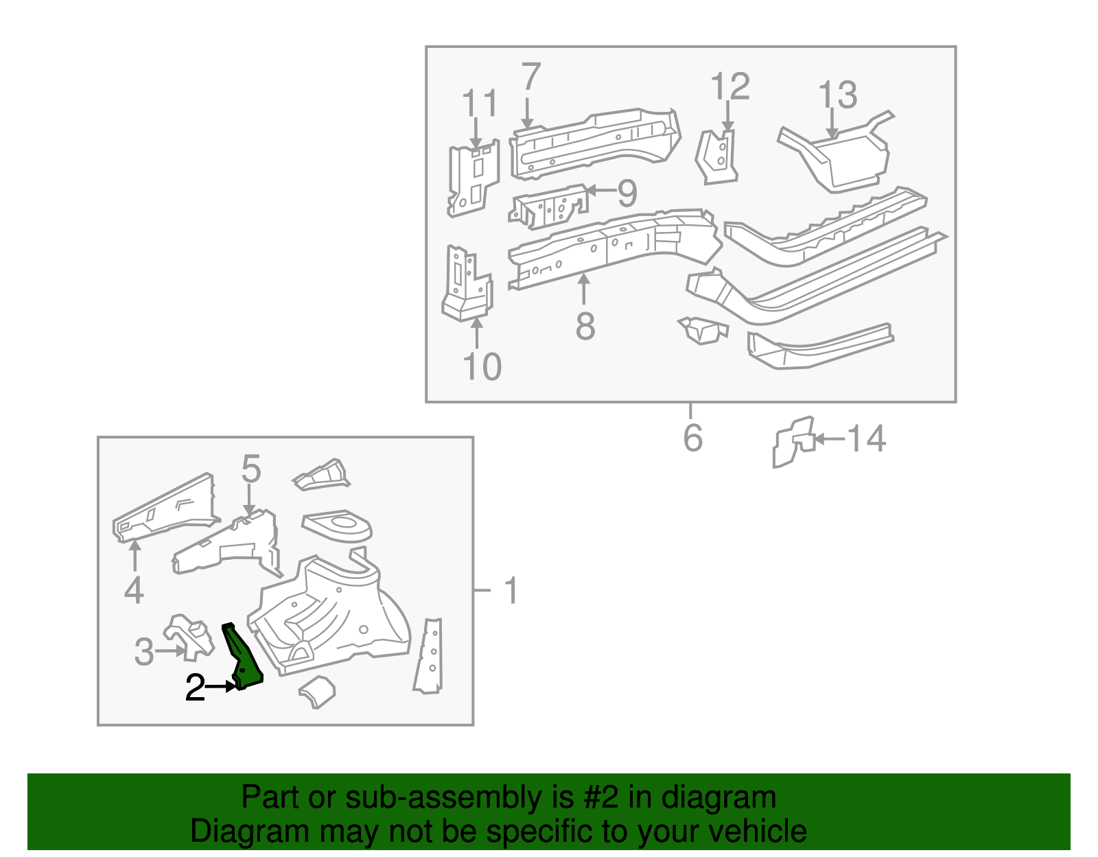 53713-0R010 - Front Extension 2006-2018 Toyota RAV4 | Longo Toyota Parts