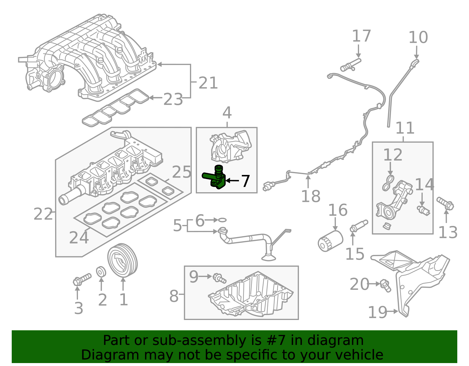 2017-2024 Ford Control Solenoid hl3z6c880b | TascaParts.com