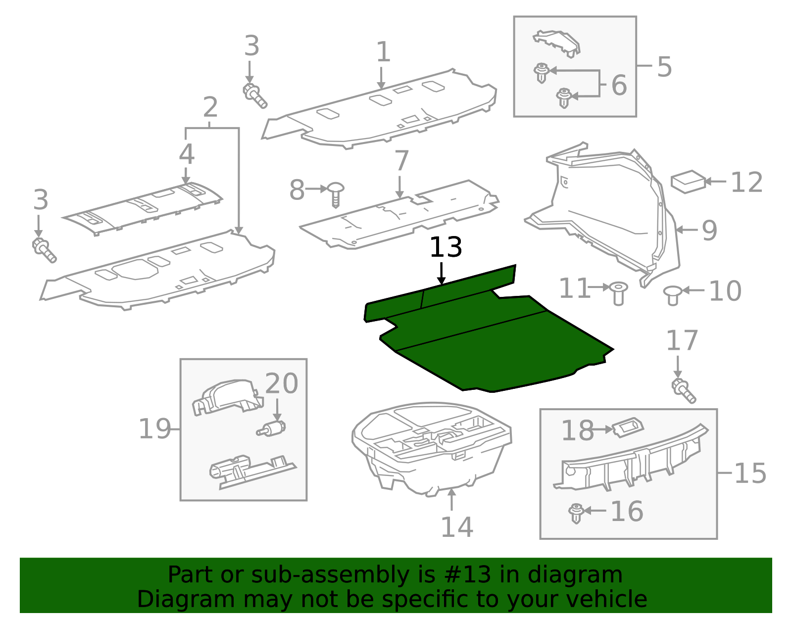 2020-2025 Toyota Corolla Spare Cover 64771-02501-C0 | Toyota Parts Center