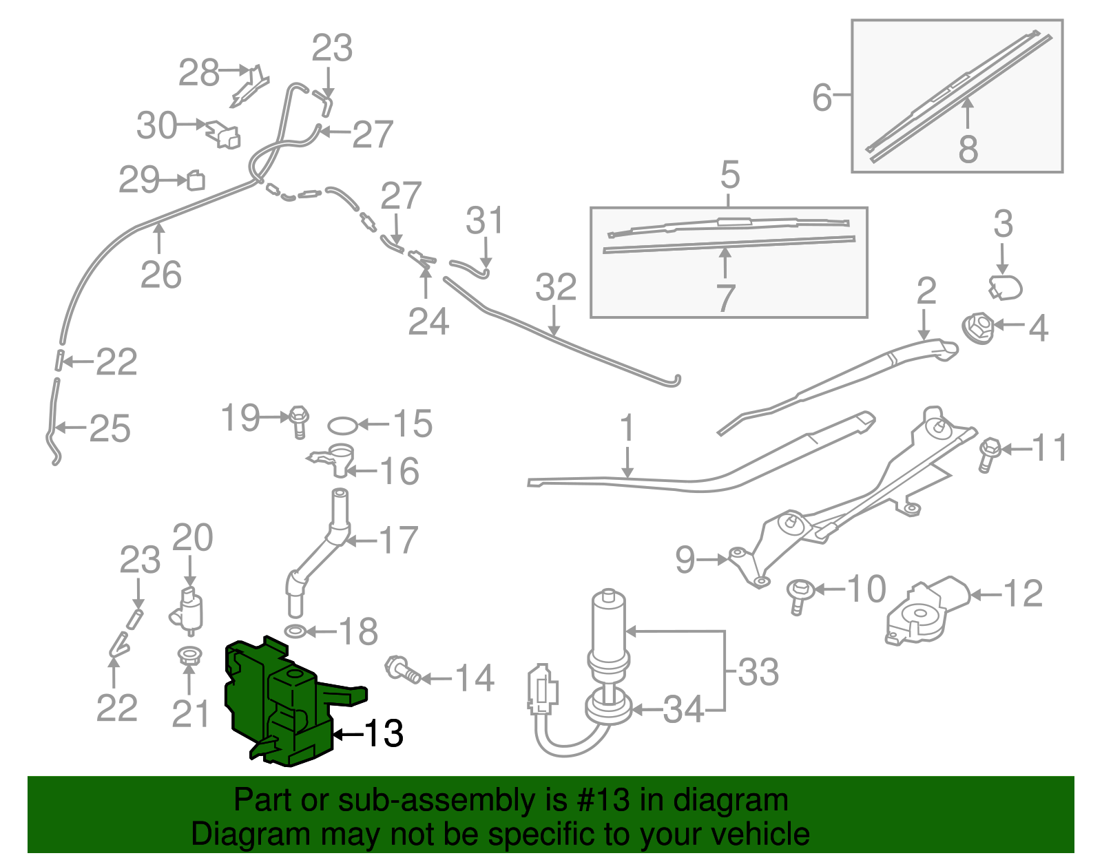 8260A276 - Reservoir 2014-2017 Mitsubishi | Mitsubishi Direct Parts