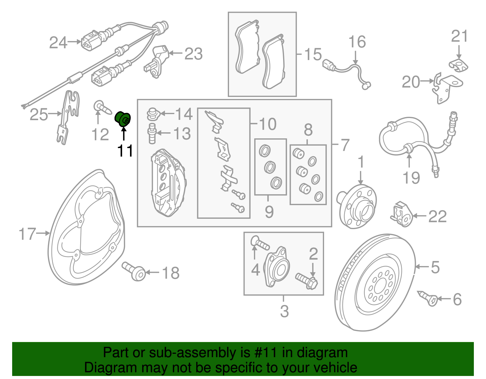4G0-615-431-A - Balance Weight 2014-2018 Audi | Audi OEM Parts Guy