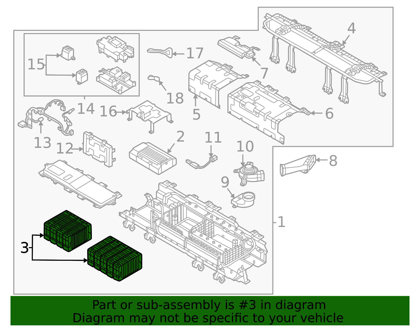 2020-2025 Hyundai Drive Motor Battery Pack 37512-L5000 | OEM Parts Online